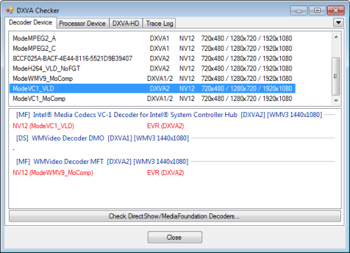 DXVA VC-1 playback on Intel GMA 500 | PC LOAD LETTER