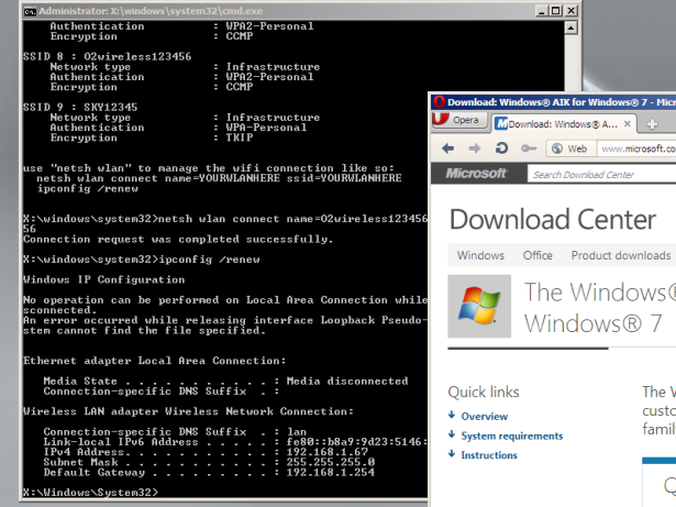 Unified Windows PE 3.1 builder script for WAIK, with wifi and EFI ...