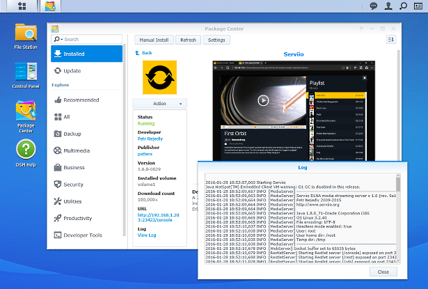 Serviio 2.0 package for Synology NAS | PC LOAD LETTER